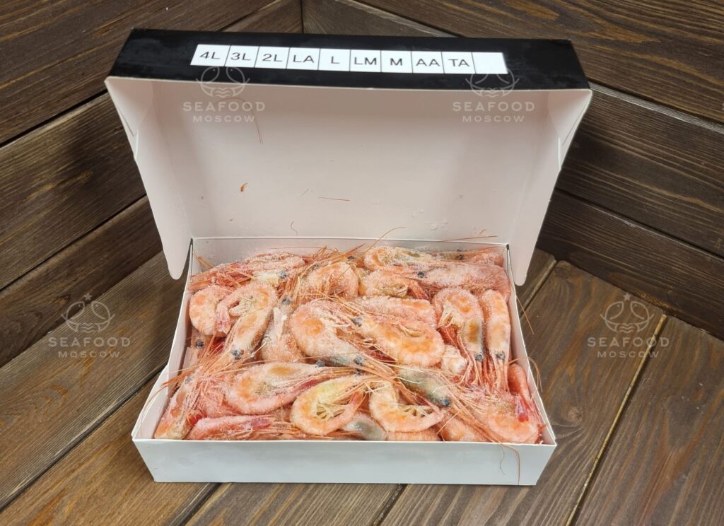 Креветка северная 70/90 1 кг - SEAFOOD.MOSCOW